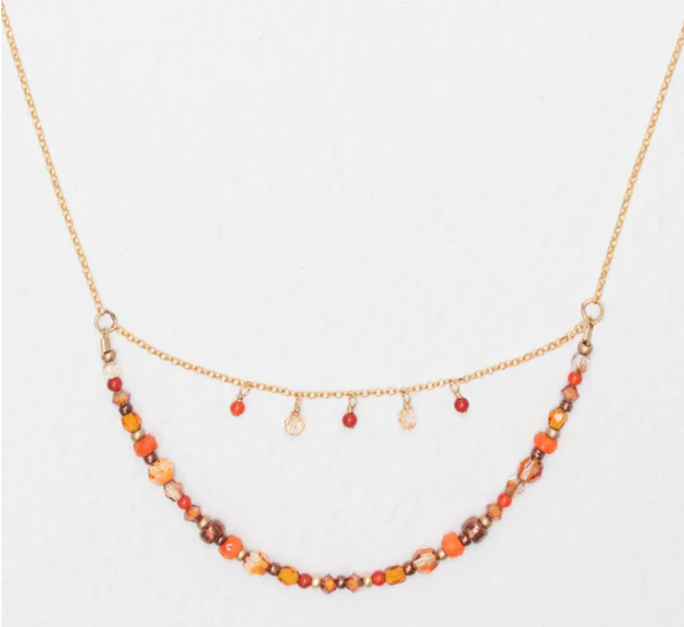 Holly Yashi Brilliant Amber Beaded Necklace – The Vault Jewelry Halifax