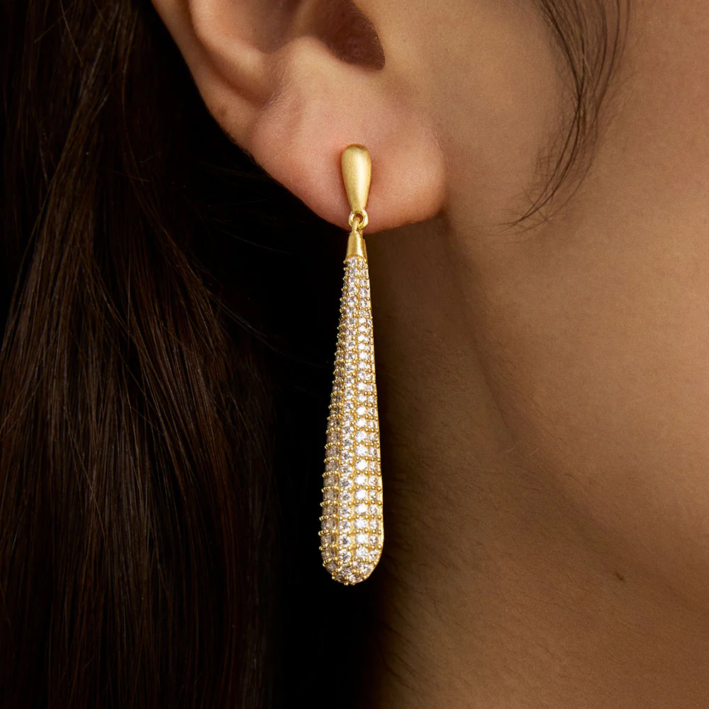 Dean Davidson Margaux Pave Long Drop Earrings – The Vault Jewelry Halifax