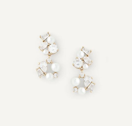 Olive and Piper Gold Donna Drop Earrings – The Vault Jewelry Halifax