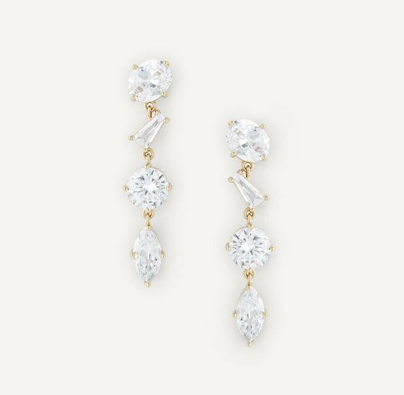 Olive and Piper Gold Alina Drop Earrings – The Vault Jewelry Halifax
