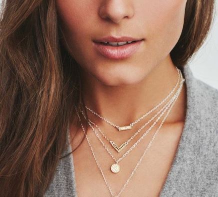 Anna Beck Silver Gold Reversable Mini Disc Necklace – The Vault Jewelry ...